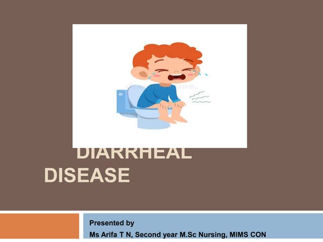 Pathophysiology of diarrhea | PPT