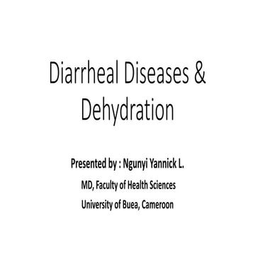 Diarrheal diseases and dehydration | PDF