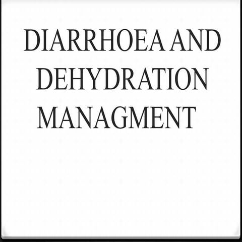 DIARRHOEA.pptx including types and duration | PPTX