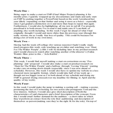 1. fmp initial plans | PPTX