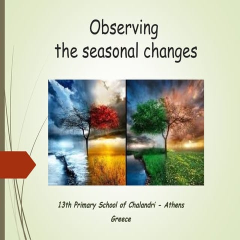 Diaryseasonschanges new | PPT