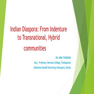 This file contains the sources regarding Indian Diasporic Writing | PPT
