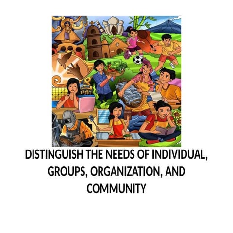 Distinguishing Counseling Needs of Individuals, Groups, Organizations ...