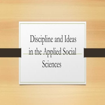 Discipline and Ideas in the Applied Social Sciences COVER PAGE.pptx