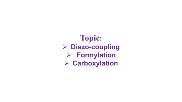Diazotisation and coupling reaction | PPTX