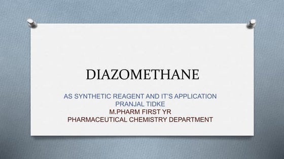 N bromosuccinamide reagent | PPT