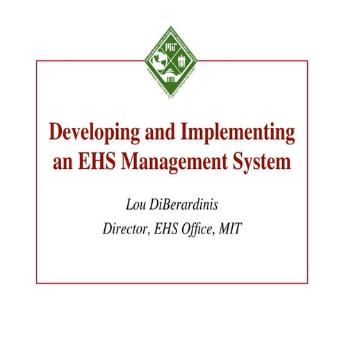 EHS Portal - TECH EHS Safety Software Solution | PDF