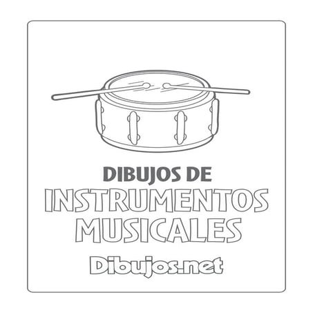 Páginas Para Colorear De Familias De Instrumentos