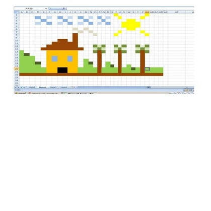 Dibujos en excel | DOCX