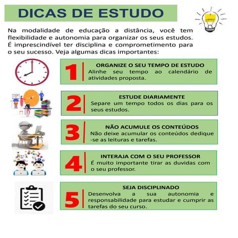 Dicas de estudo ead | PPT