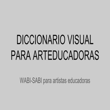 Diccionario visual | PPTX