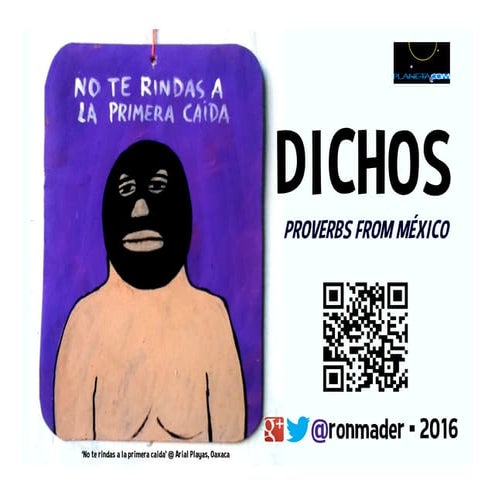 Dichos Mexicanos = Mexican Proverbs | PDF