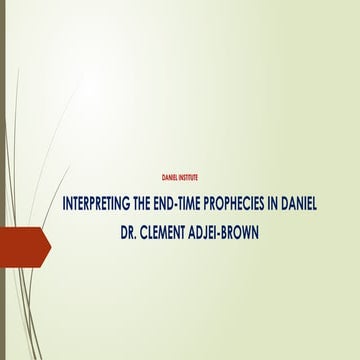 The Book of Daniel | PPTX