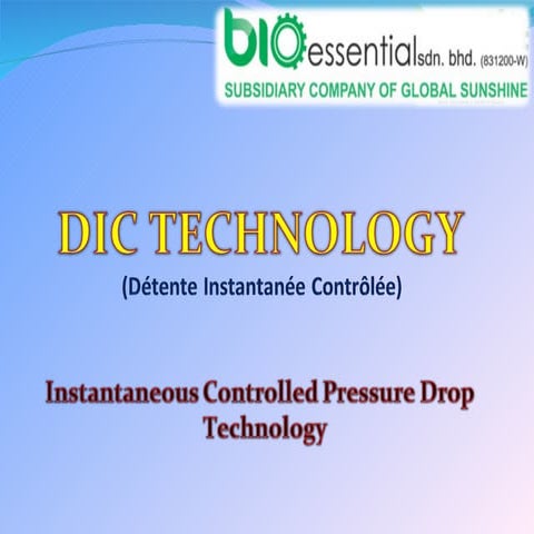 DIC Presentation On 6th August | PPT | Biotech and Biomedical Industry ...