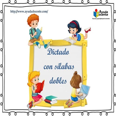 dictado con silabas dobles .................................... | PDF