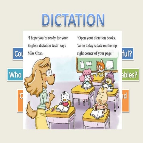 Dictation | PPTX