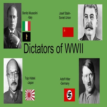 Dictator slides | PPT