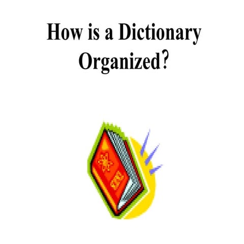 Dictionary Definitions | PPT