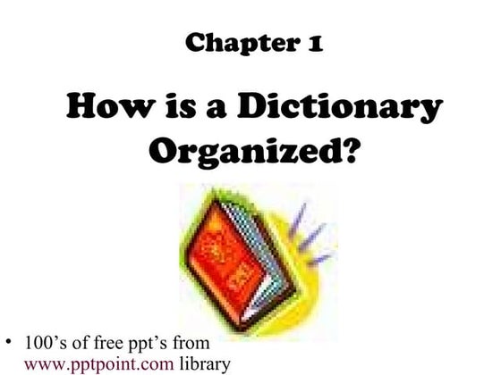 Dictionary Definitions | PPT | Science