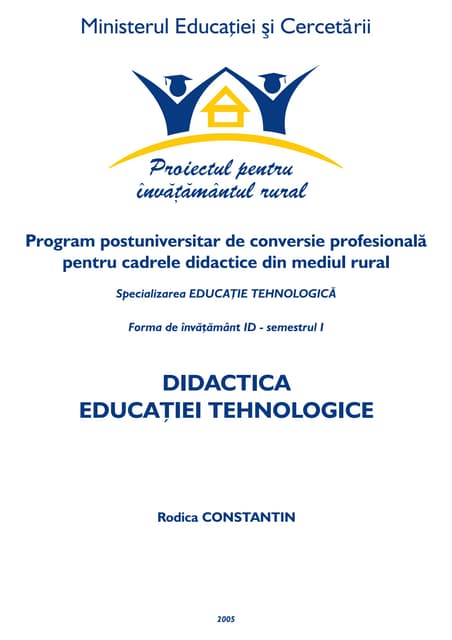 Programa scolara tic_9 | PDF