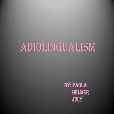 audiolingualism | PPTX