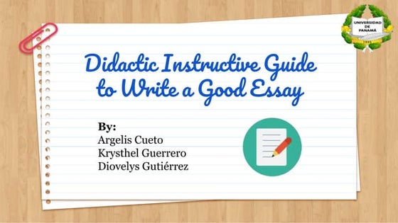 Essay writing Notes and Presentation.ppt