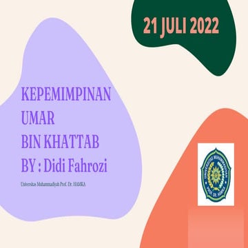 Siroh Umar Bin Khattab Pptxsiroh Umar Bin Khattab Pptx