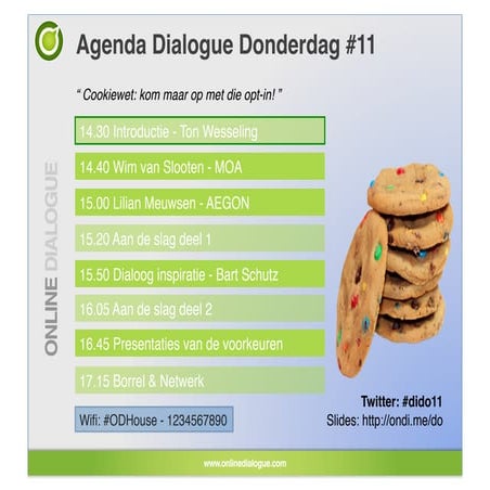Cookies: de stats van de eerste implementaties | PPT
