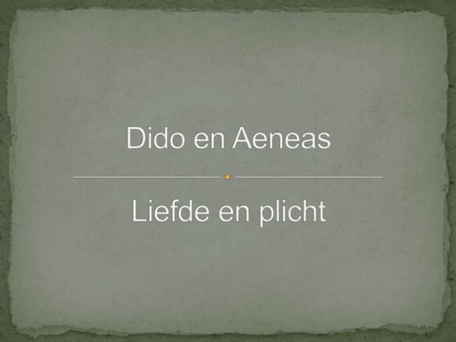 Dido And æNeas Photos | PPT