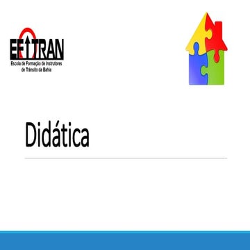 Didática para instrutores de trânsito .. | PDF