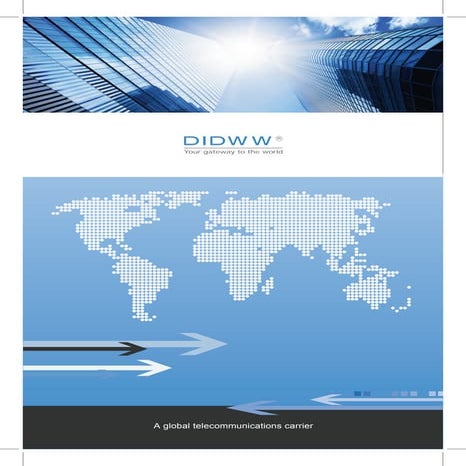 DIDWW Brochure | PDF | Internet | Computing