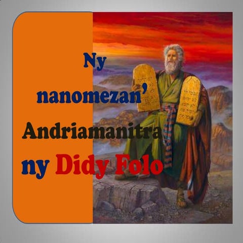 Ny Didy Folo | PDF