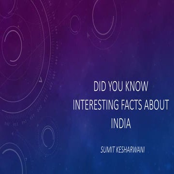 Did you know | PPT