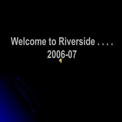 Did You Know - School Opening 2006 Riverside | PPT | Free Download