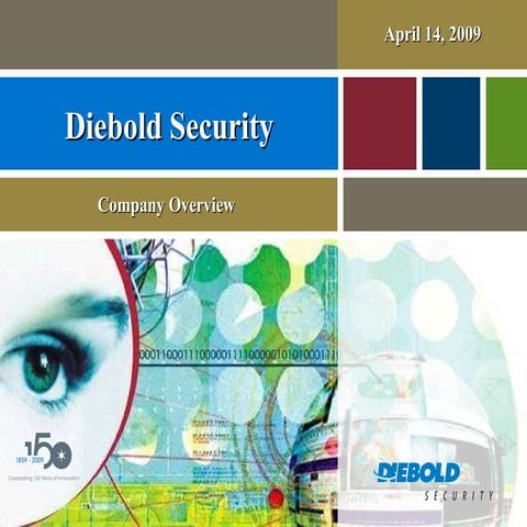 Diebold Company Overview | PPT | Information and Network Security ...