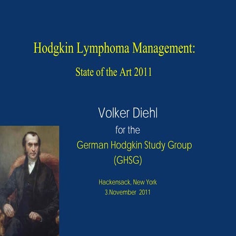 The Treatment of Hodgkin's Disease (Part 1) | PDF