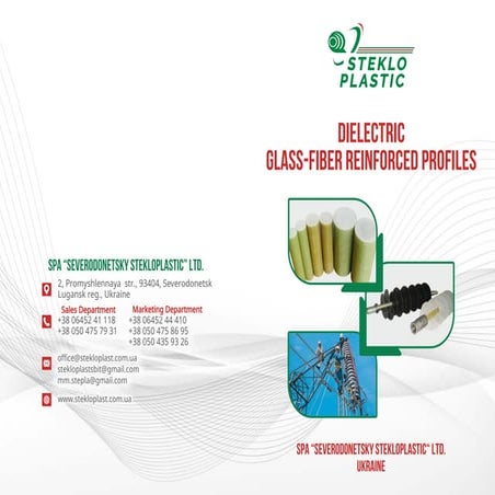 Dielectric glass fiber reinforsed profiles | PDF