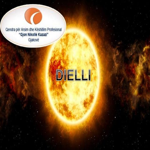 Dielli burim i energjise-lorena nushi | PPTX