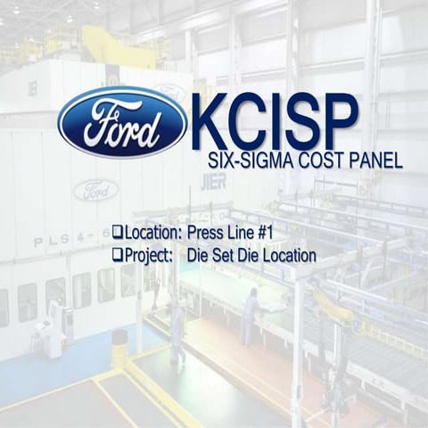 Die locator Pin Six-Sigma Project | PPTX