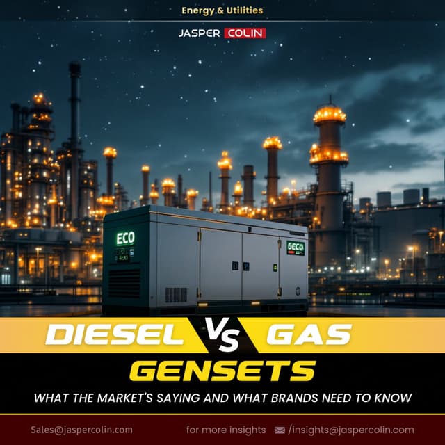 Diesel vs Gas Gensets- What the Market's Saying and What Brands Need to ...