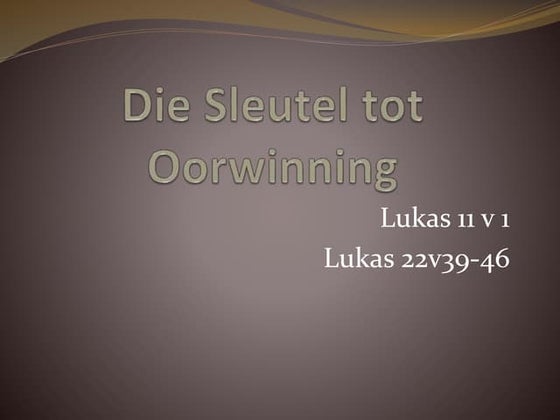 Rooi ligte vir die volk | PPT