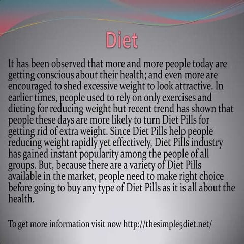 Diet | PPT