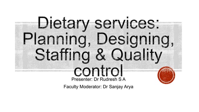 Non commercial TYPEs OF FOOD SERVICE ESTBLISHMENTS | PPTX