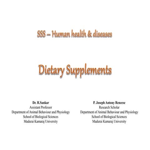 dietary supplements and their role in daily life.pptx