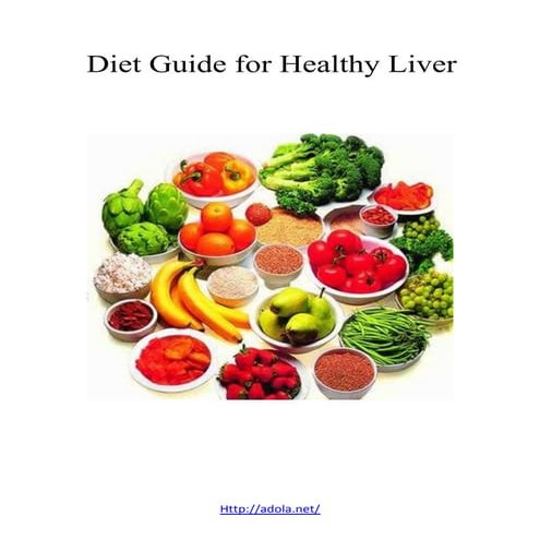 Diet guide for healthy liver | PDF