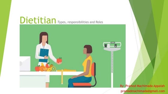 Role of dietician in hospital and community.pptx | Healthcare Industry ...