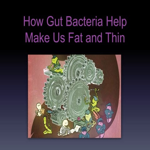 Gut microbiome slideshare | PPTX