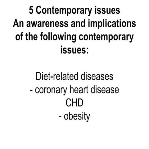 Diet related diseases | PPT