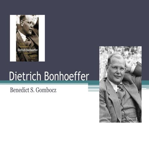 Dietrich Bonhoeffer | PPTX