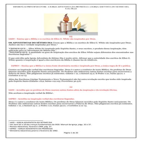 Diferenças iasd e iapro# | PDF